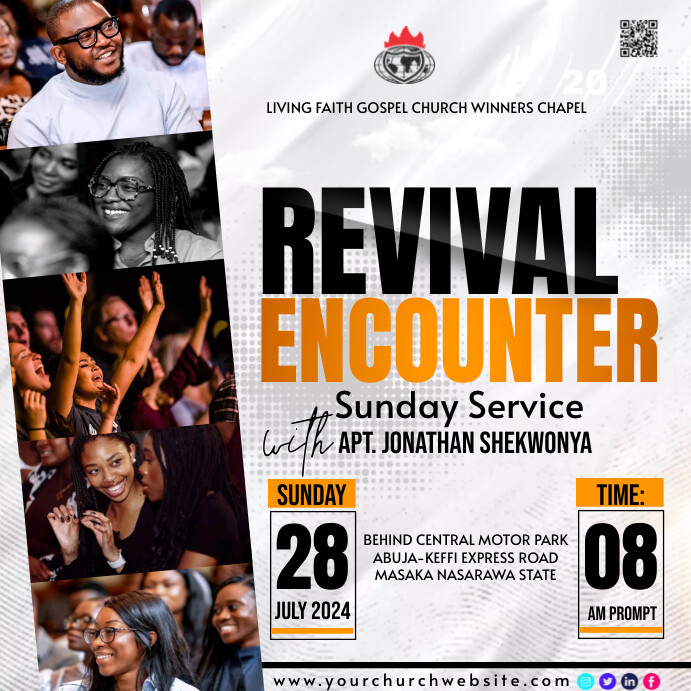 Church event flyer Template | PosterMyWall