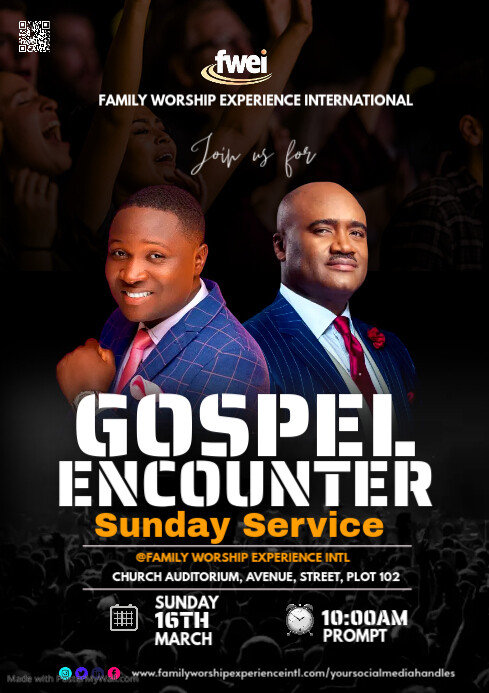 Church event flyer Template | PosterMyWall