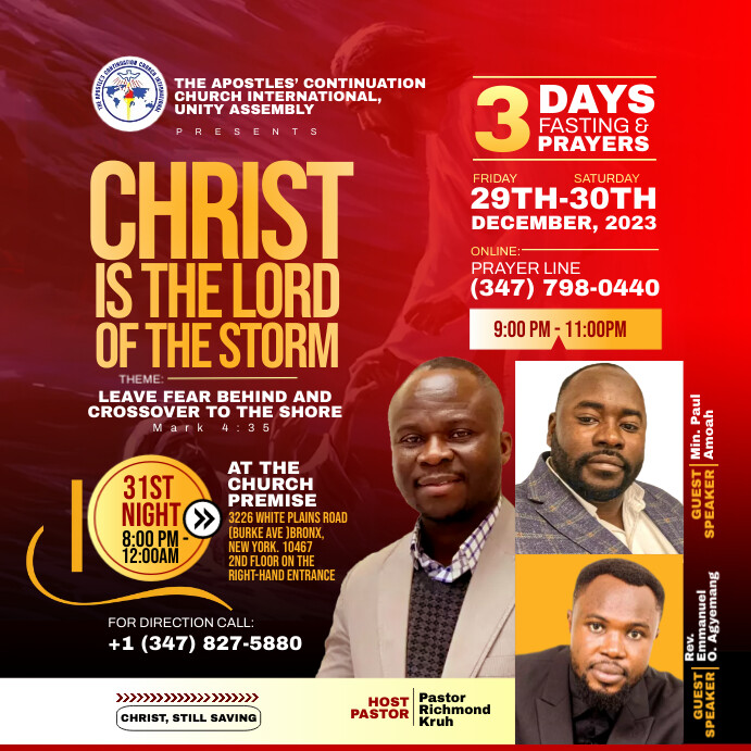 Church event flyer Template | PosterMyWall