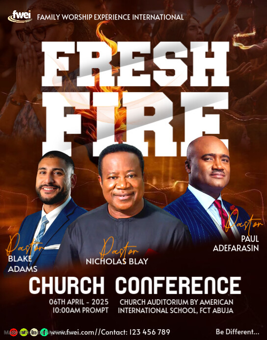 Copy of church event flyer | PosterMyWall