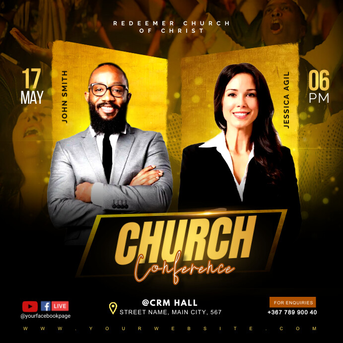 church event flyer Template | PosterMyWall