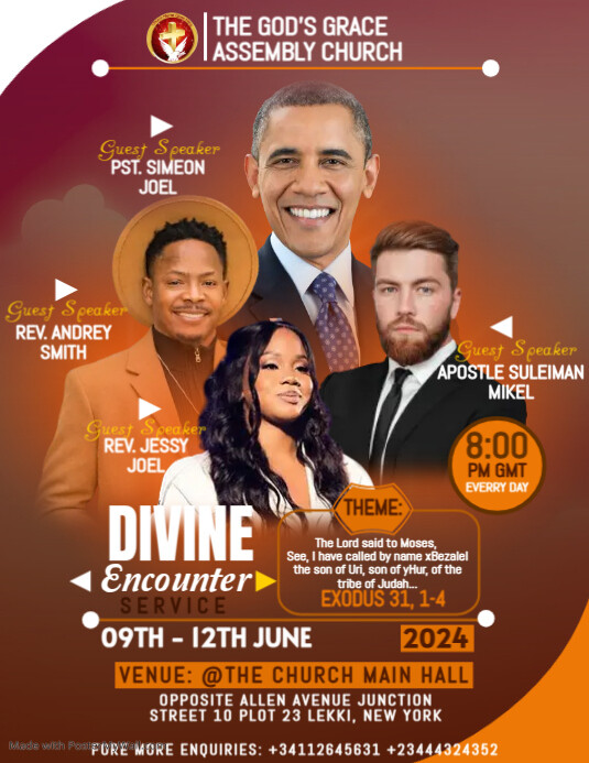 Church event flyer Template | PosterMyWall