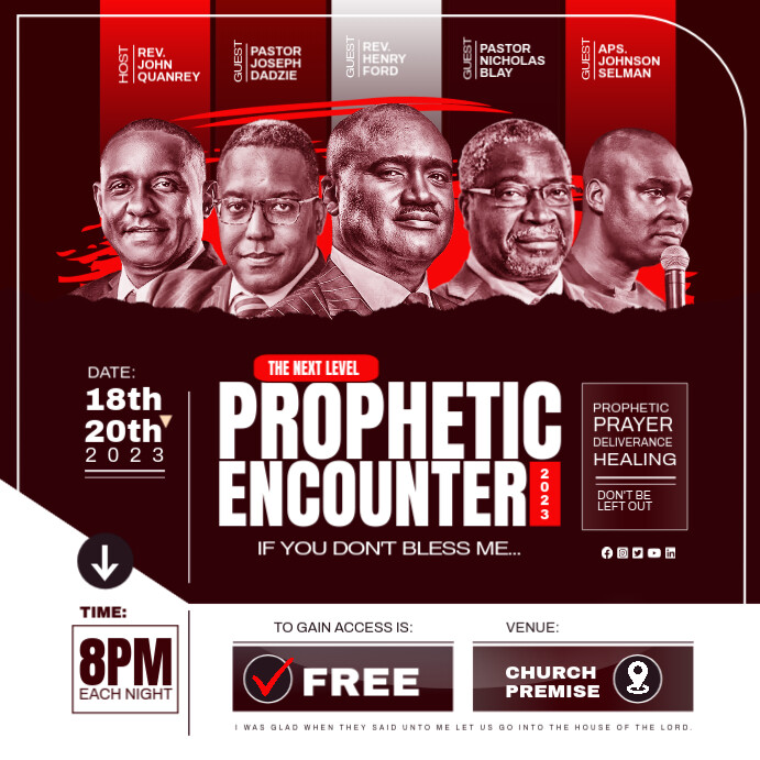 Church event flyer | PosterMyWall