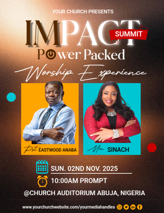 Church event flyer Template | PosterMyWall