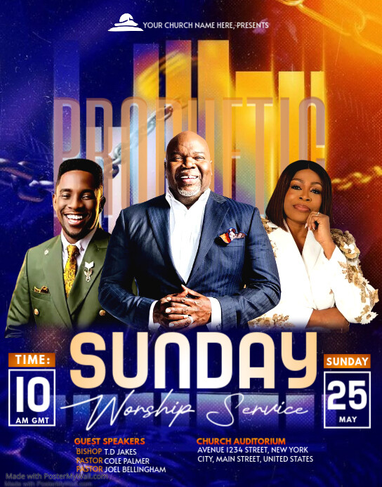Copy of church event flyer | PosterMyWall