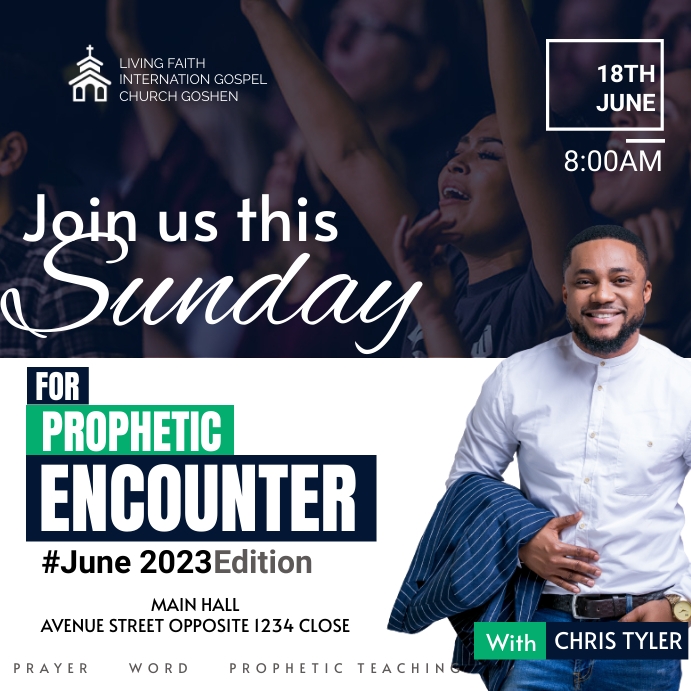 Church Event flyer Template | PosterMyWall