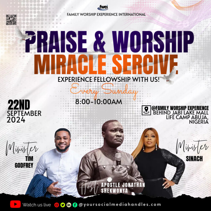 Church event flyer Template | PosterMyWall