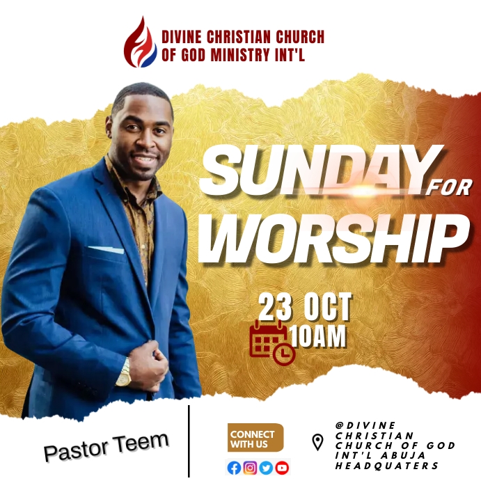 church event flyer Template | PosterMyWall