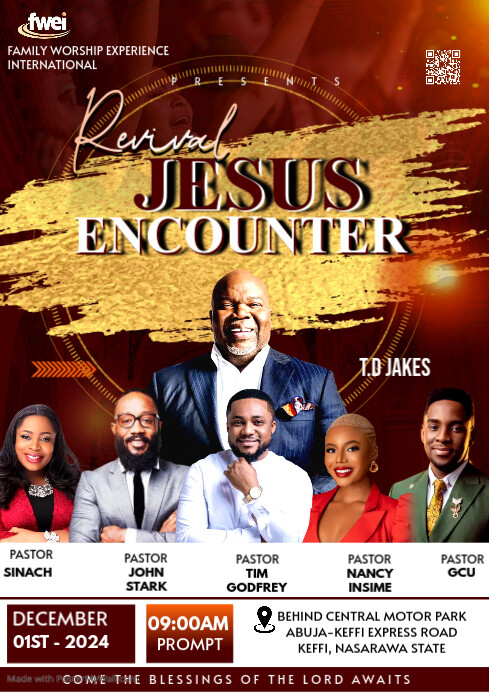 Church event flyer Template | PosterMyWall