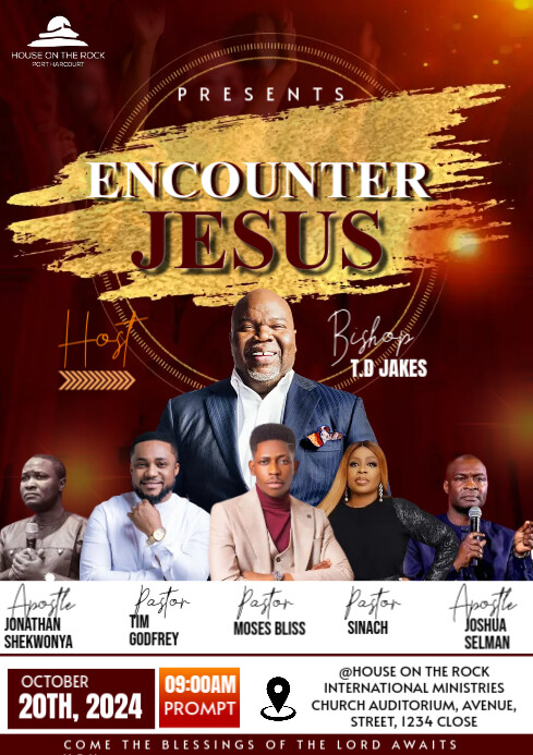 Church event flyer Template | PosterMyWall