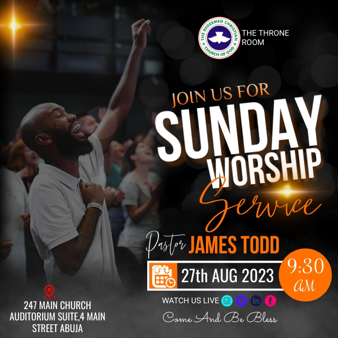 Copy of church event flyer | PosterMyWall