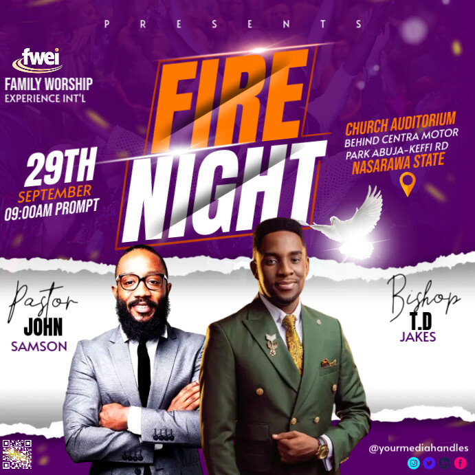 Church event flyer Template | PosterMyWall