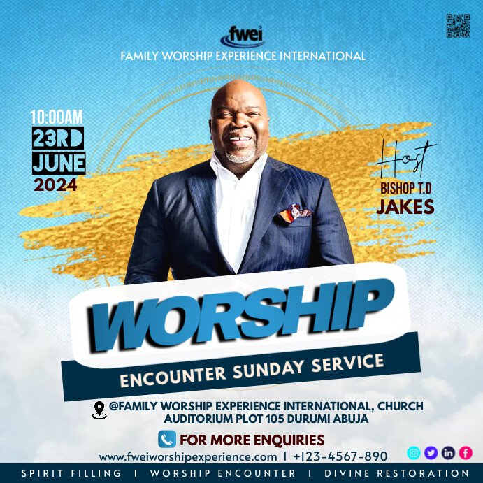 Church event flyer Template | PosterMyWall