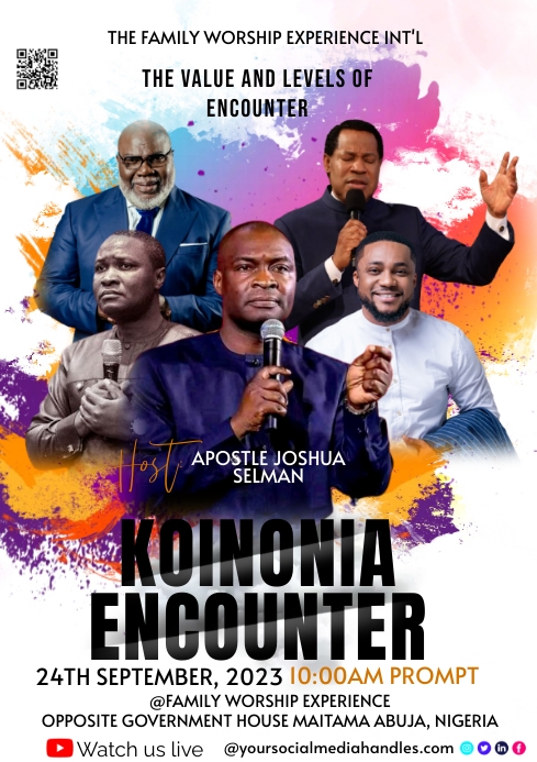 Church Event Flyer Template | PosterMyWall