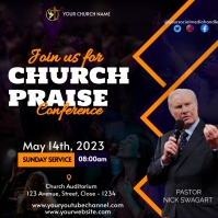 Blue Church Inauguration Instagram Post Template | PosterMyWall