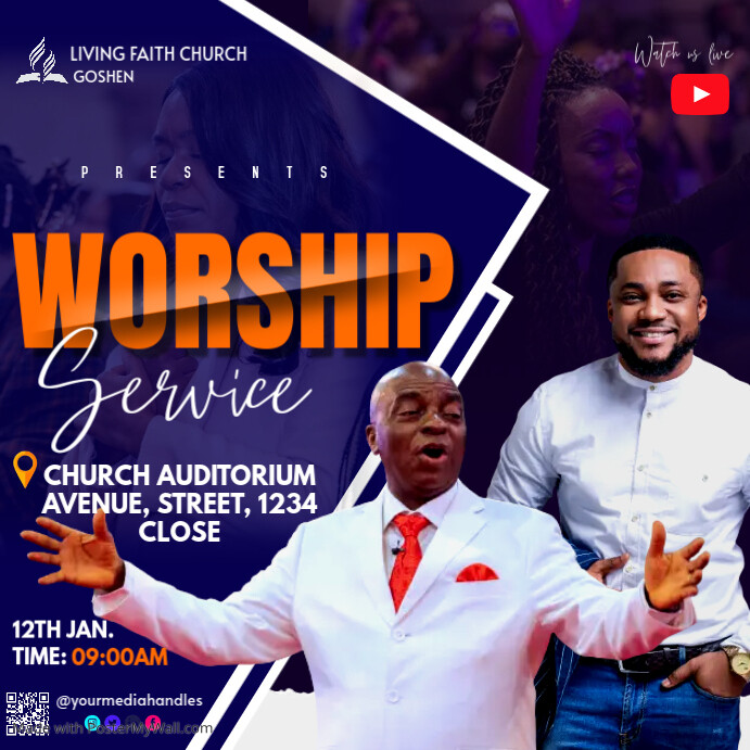 Copy of Church event flyer | PosterMyWall