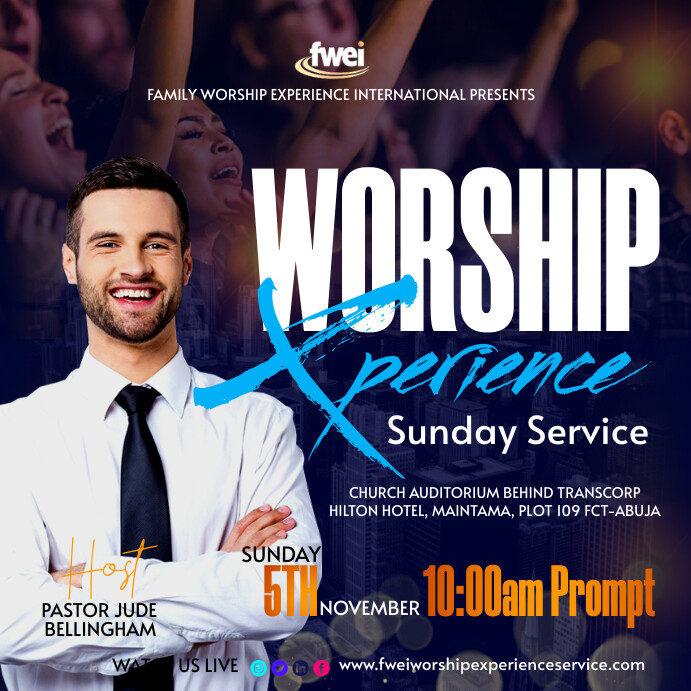 Church Event Flyer Template | PosterMyWall