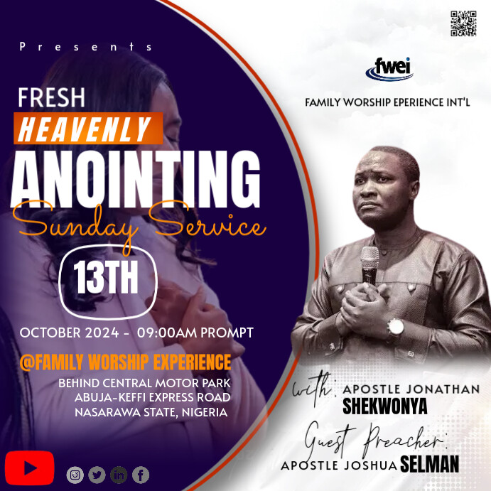 Church event flyer Templat | PosterMyWall