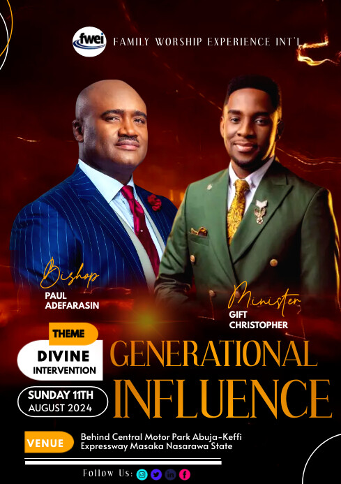 Church event flyer Template | PosterMyWall