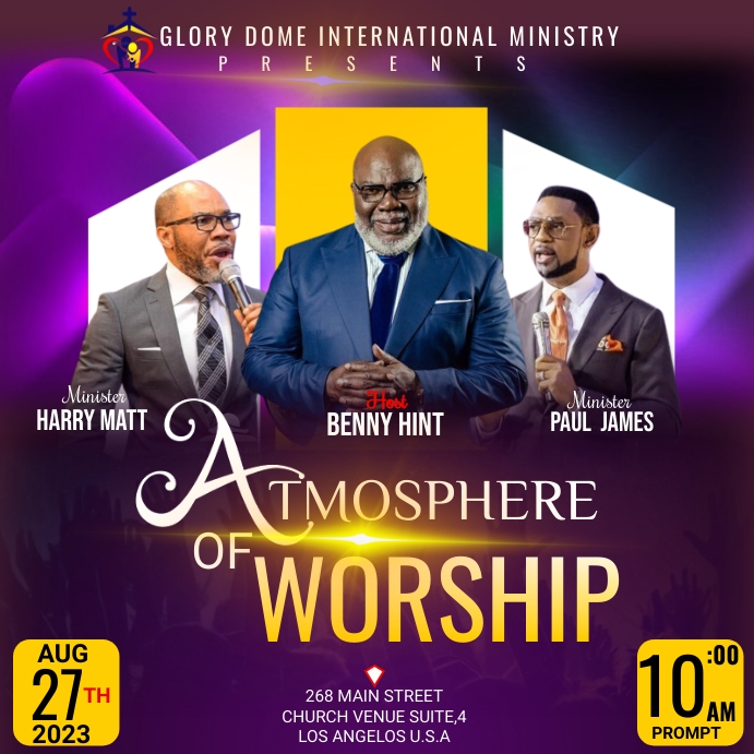 church event flyer Template | PosterMyWall