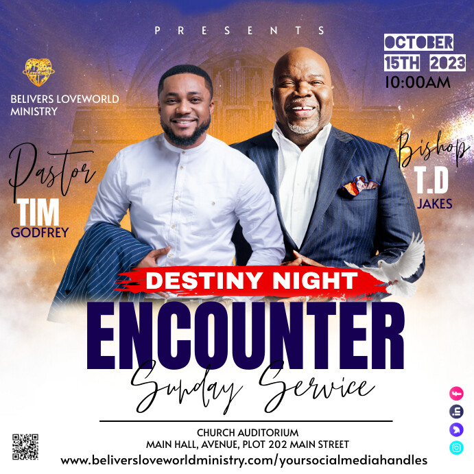 Church Event Flyer Template | PosterMyWall