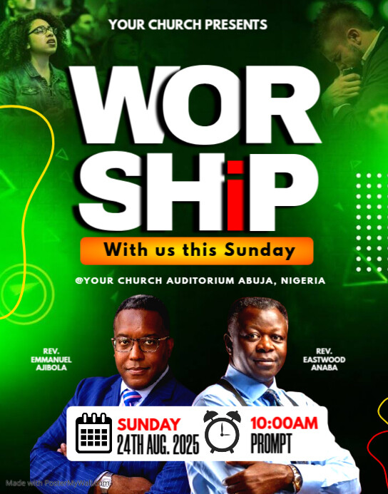 Copy of church event flyer | PosterMyWall