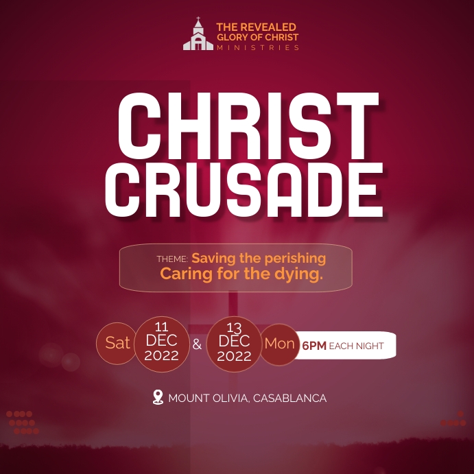Pamflet Acara Gereja Templat | PosterMyWall