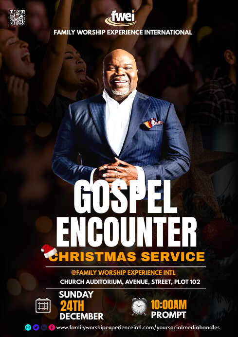 Church Event Flyer Template | PosterMyWall