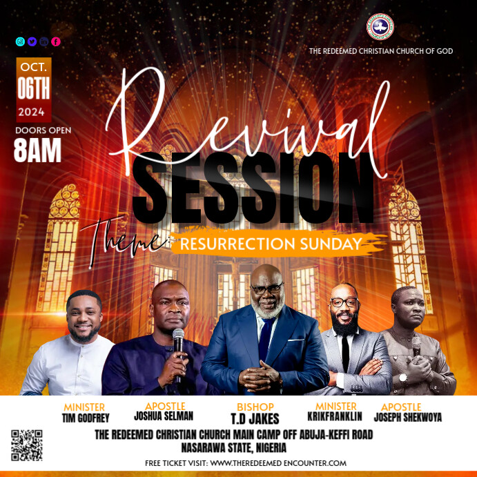 Church event flyer Template | PosterMyWall