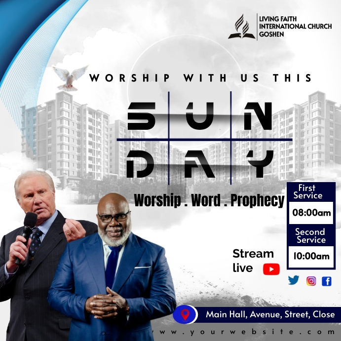 Church Event flyer Template | PosterMyWall