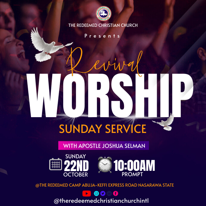 Church Event Flyer Template | PosterMyWall