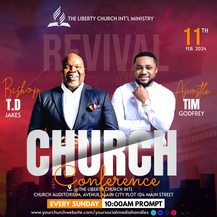 Church event flyer Template | PosterMyWall