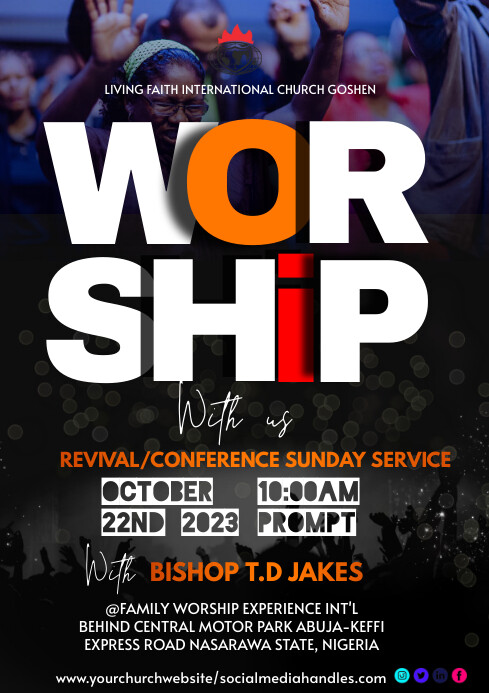 Church Event Flyer Template | PosterMyWall