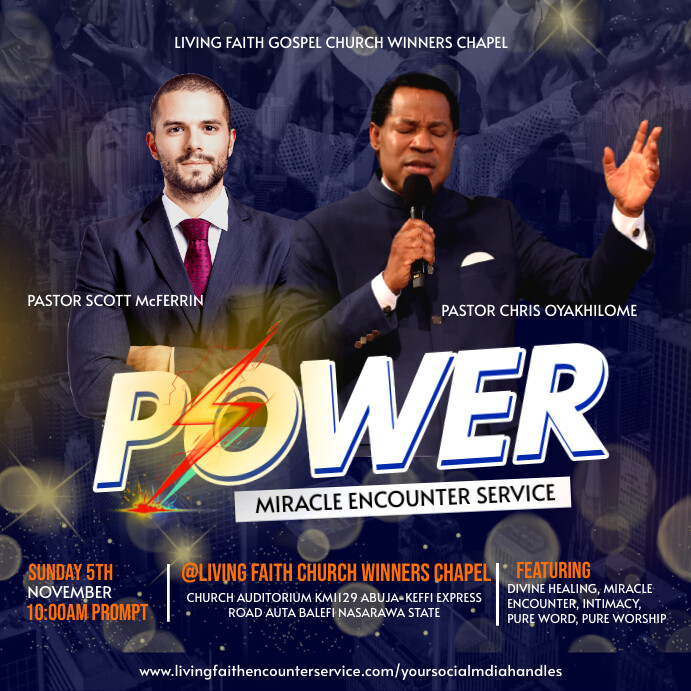 Church Event Flyer Template | PosterMyWall