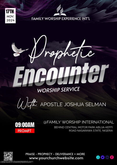 Church event flyer Template | PosterMyWall