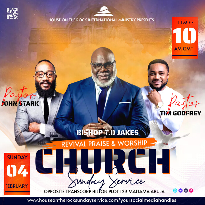Church event flyer Template | PosterMyWall