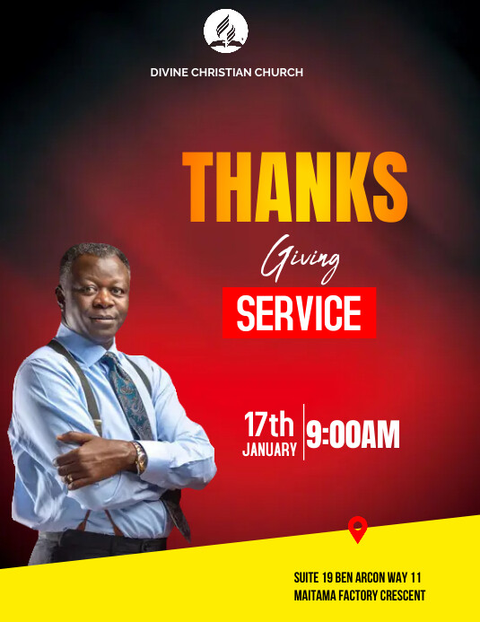 church event flyer Template | PosterMyWall