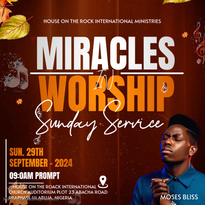 Church event flyer Template | PosterMyWall