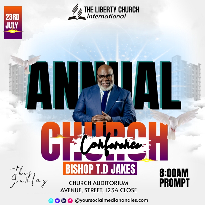 Church Event flyer Template | PosterMyWall