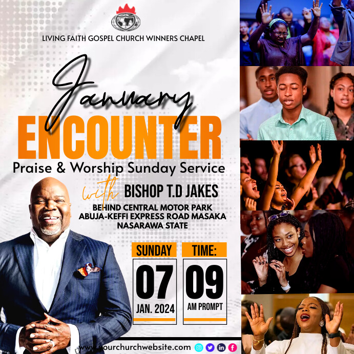 Church Event Flyer Template | PosterMyWall