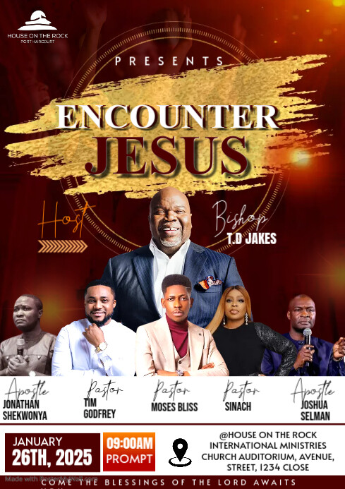Copy of Church event flyer | PosterMyWall