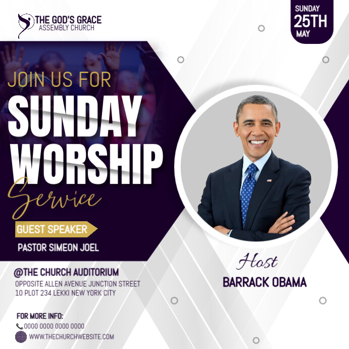 Copy of church event flyer | PosterMyWall