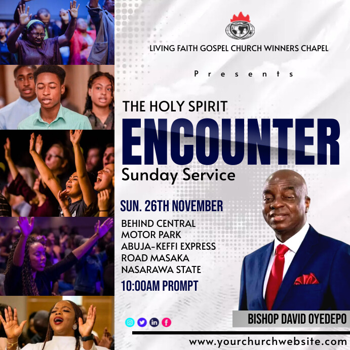 Church Event Flyer Template | PosterMyWall