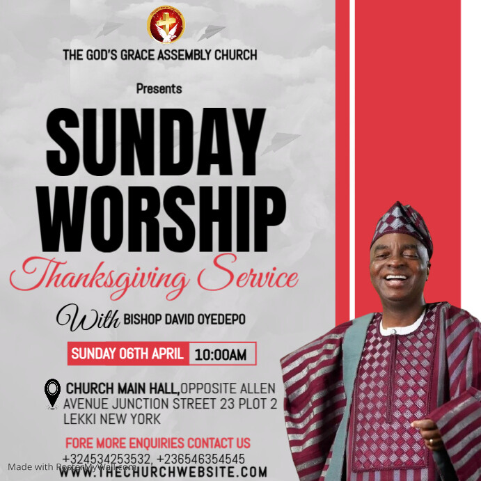 Copy of Church event flyer | PosterMyWall