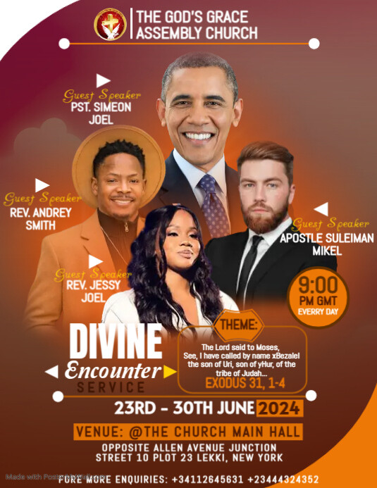 Church event flyer Template | PosterMyWall