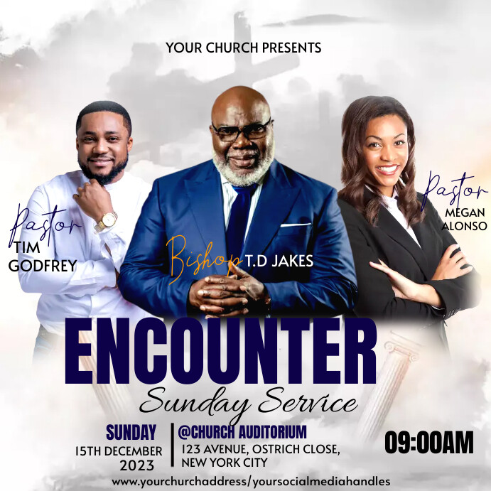Church Event Flyer Template | PosterMyWall