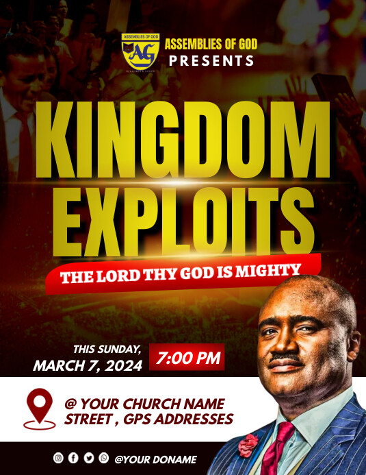 Church Event Flyer | PosterMyWall
