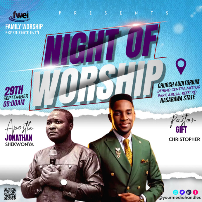Church event flyer Template | PosterMyWall