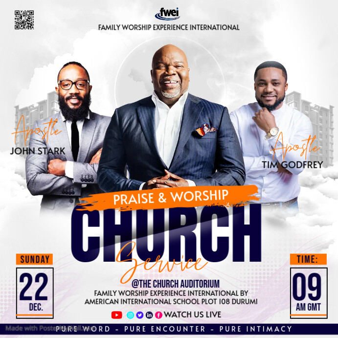 Copy of Church event flyer | PosterMyWall