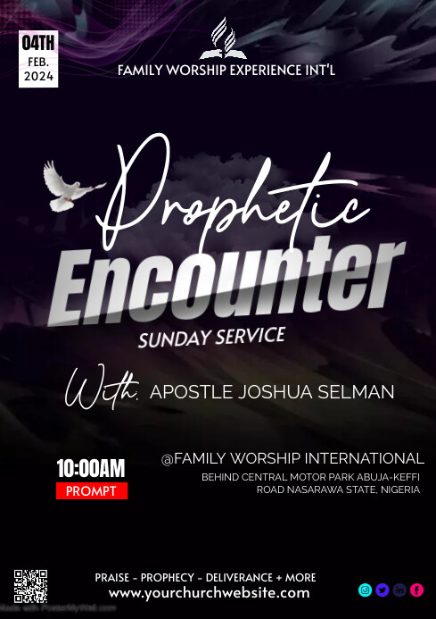 Church event flyer Template | PosterMyWall